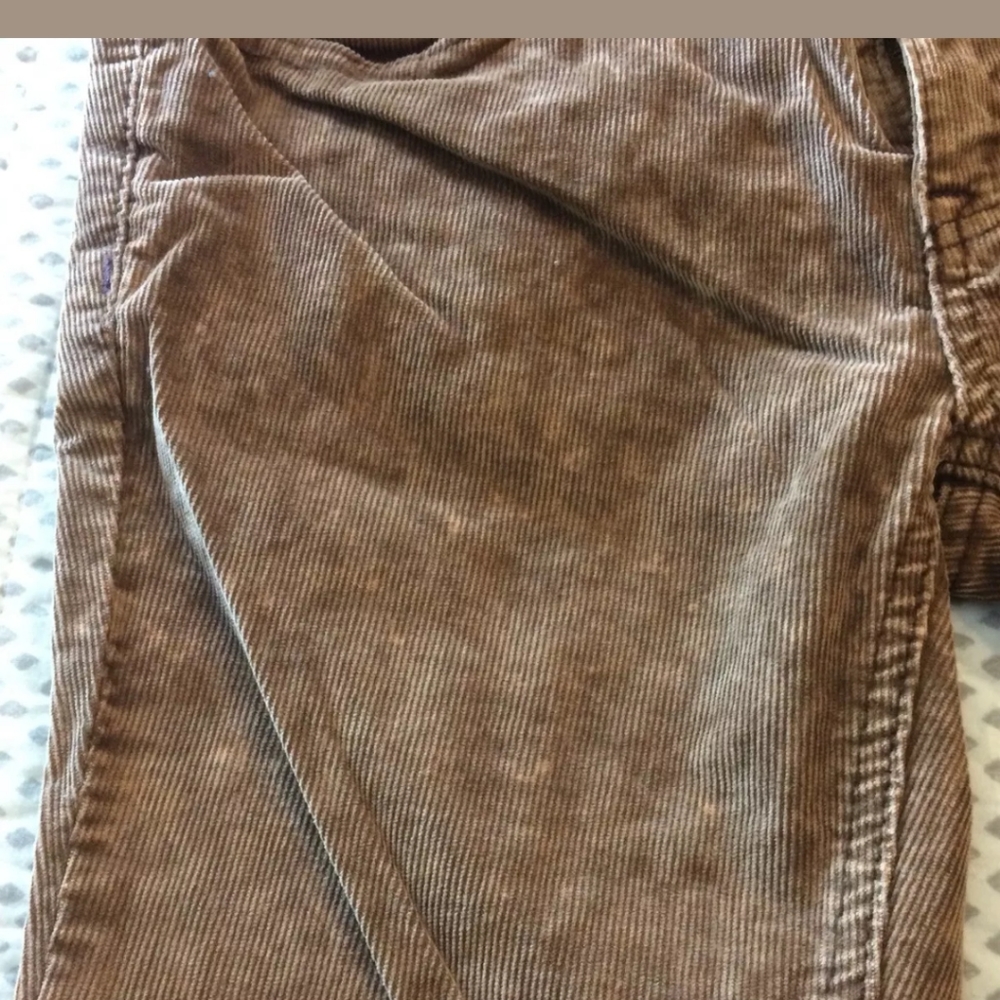 Free People Acid Wash Brown Corduroy Pants W27 - Gem